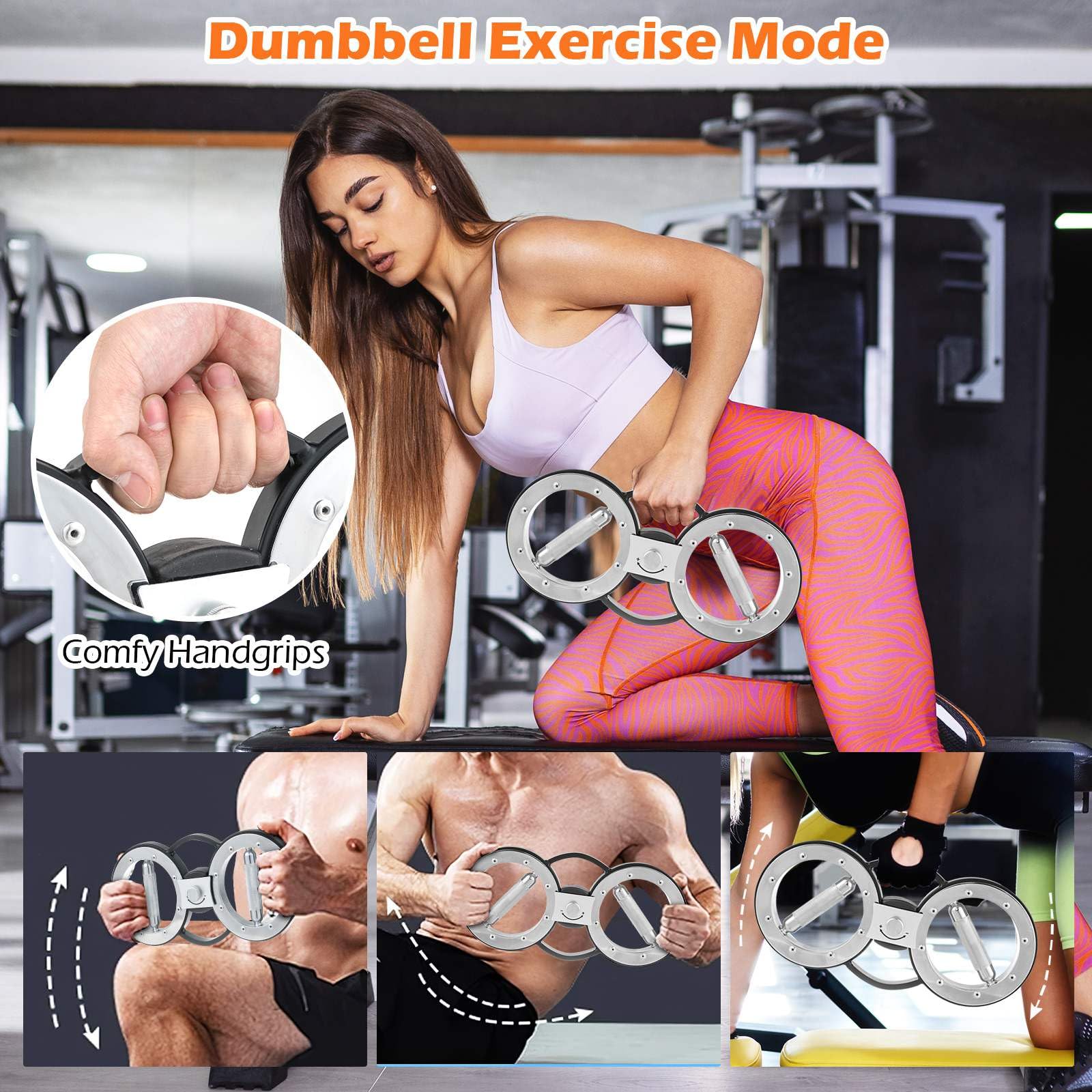 For Home Use Arm And Chest Muscle Trainer MidFerry Rotating Burn ...