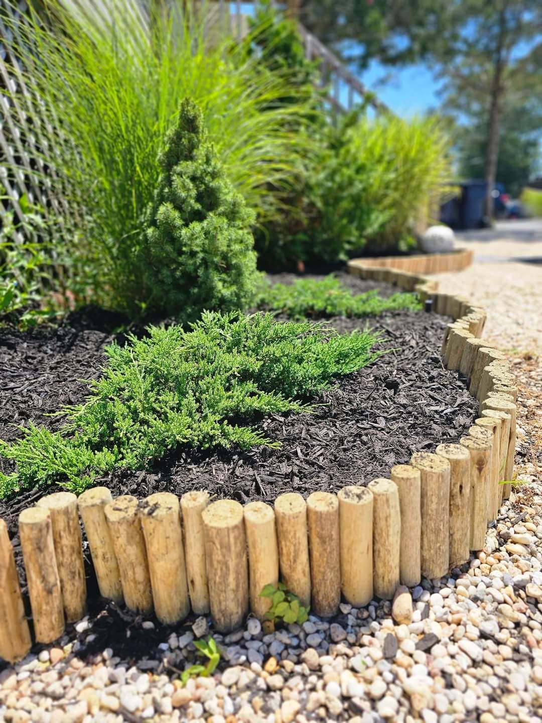 $7/mo - Finance Backyard X-Scapes Natural Eucalyptus Wood Solid Log for ...