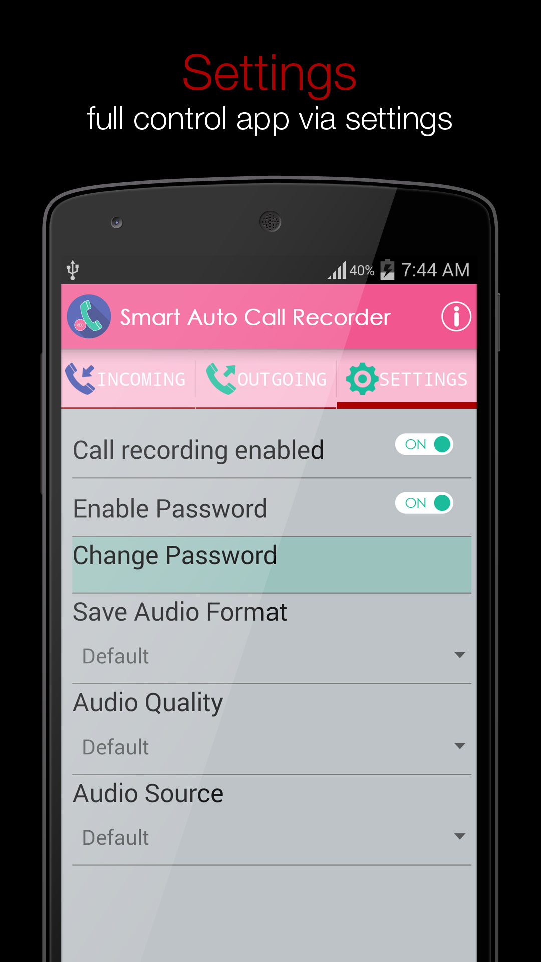 Smart Auto Call Recorder:Amazon.com:Appstore for Android