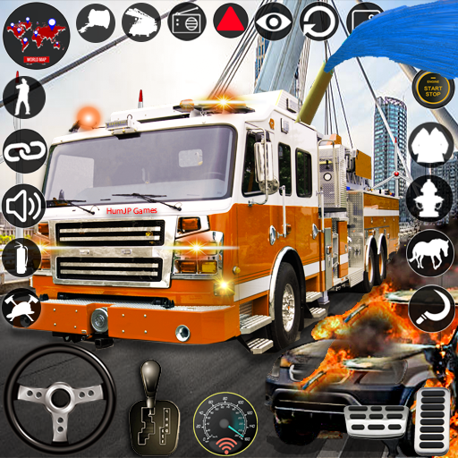 Fire Truck Rescue Game- Firefighter Emergency Rescue Mission 911 ...