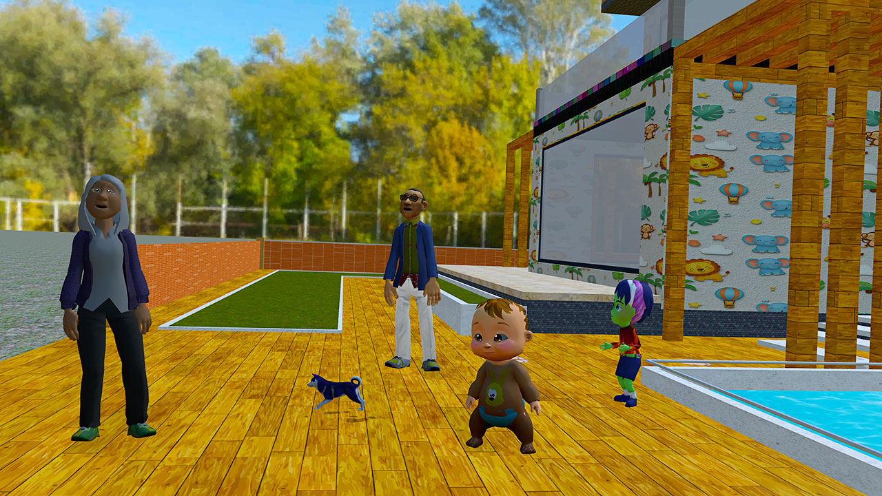 Naughty Twins Baby Simulator – Virtual Family Fun and Puppy Adventure ...