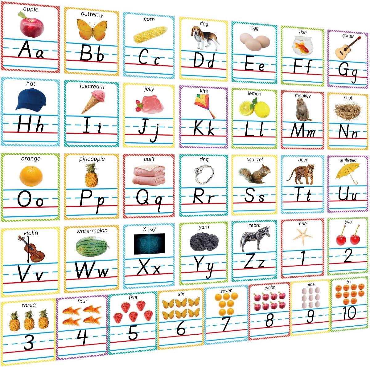 Amazon.com: Alphabet Line Bulletin Board Set Bulletin Board Letters ...