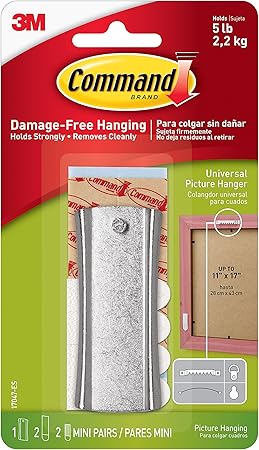 Command 17047UKN Universal sticky nail- Silver, Pack of 1 : Amazon.co ...