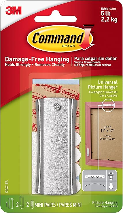 Command 17047UKN Universal sticky nail- Silver, Pack of 1 : Amazon.co ...