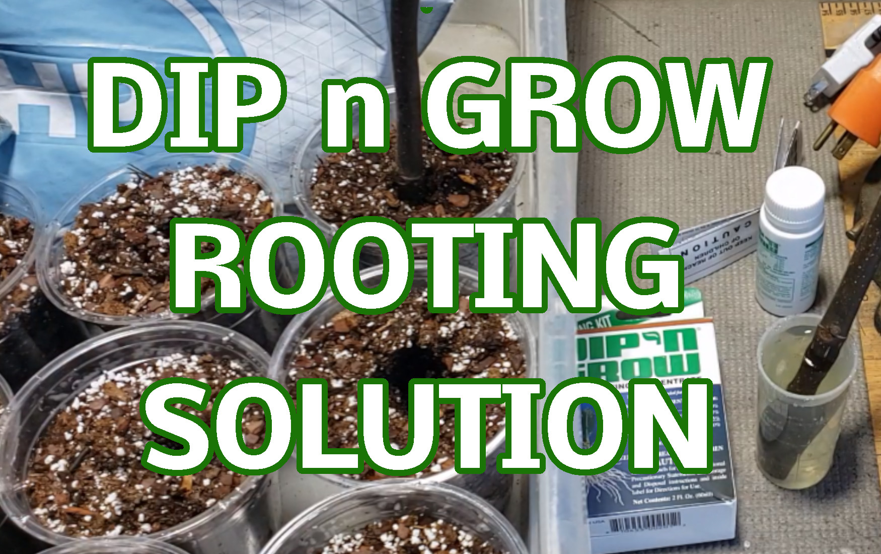 Watch Dip n Grow Liquid Rooting Concentrate Kit, plants, cuttings on ...