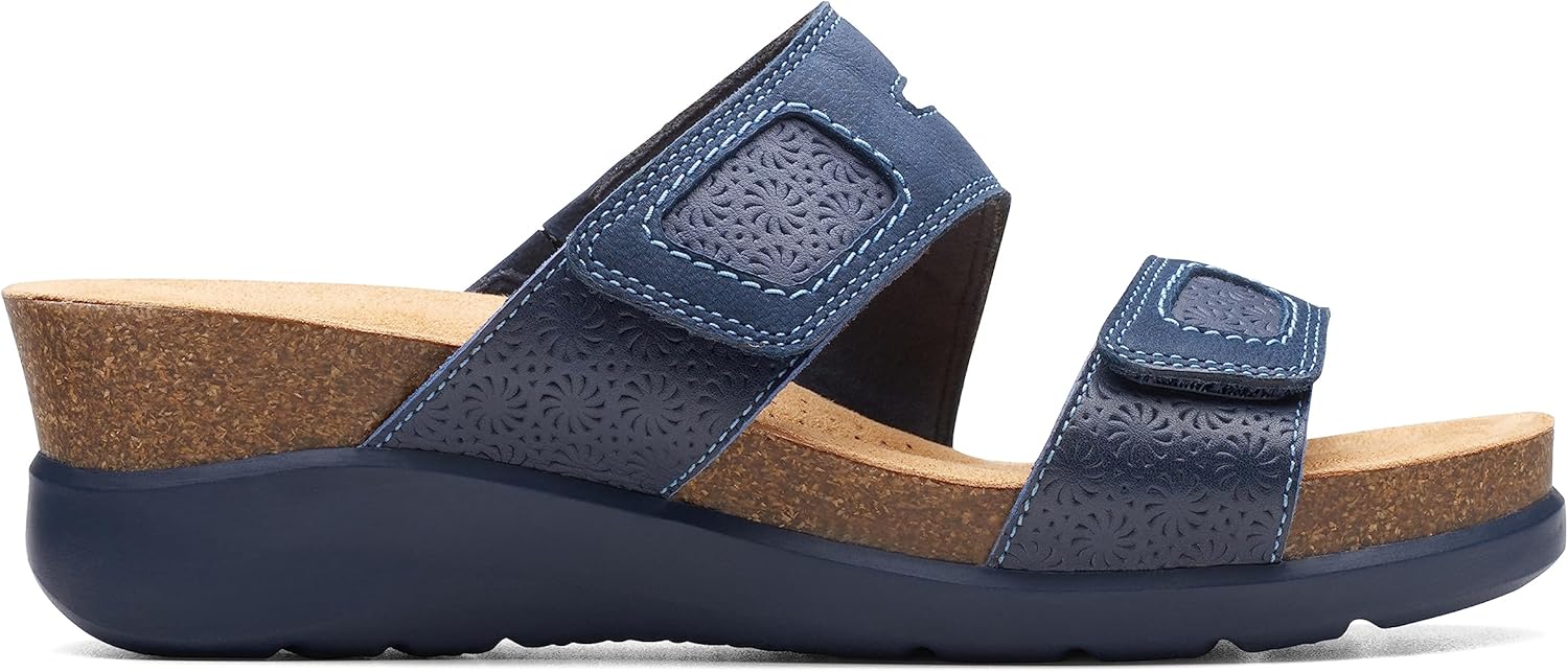 Amazon.com | Clarks Women's Calenne Maye Wedge Sandal | Platforms & Wedges