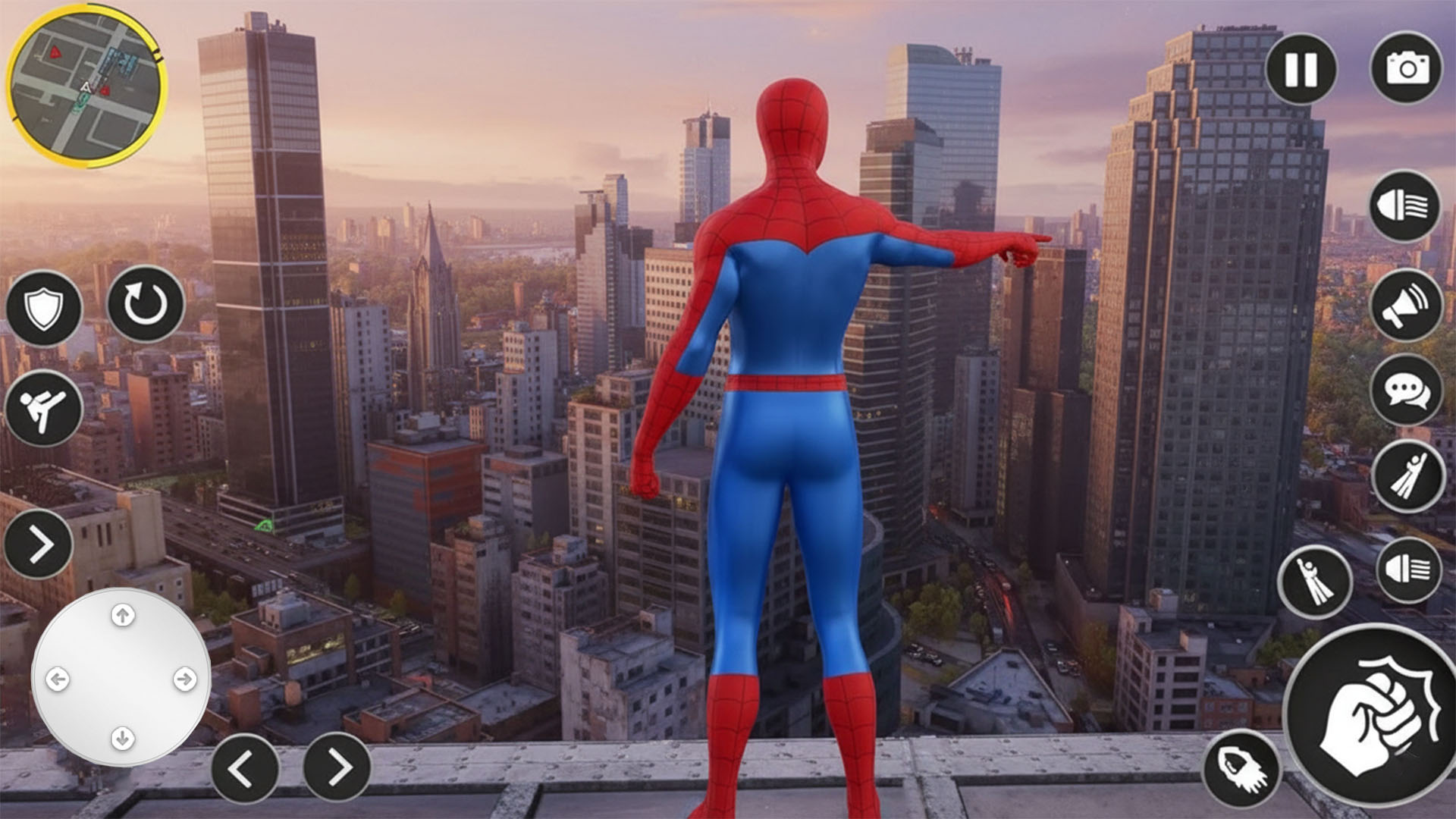 Rope Hero Game : Flying Spider Fighter Action Games 25 - Aplicativo na ...