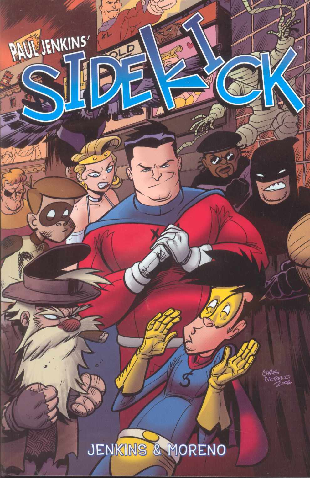 Amazon.com: Paul Jenkins Sidekick Volume 1: 9781582407432: Jenkins ...