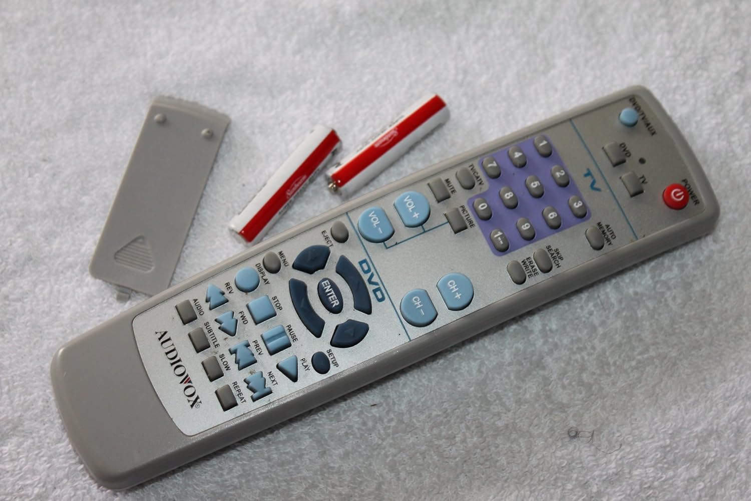 Amazon.com: Audiovox Tv/dvd/aux D1210 Remote Control Tested with ...