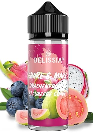 Belissia Shake and Make - Drachenfrucht Guave Blaubeer - Hochdosiertes ...