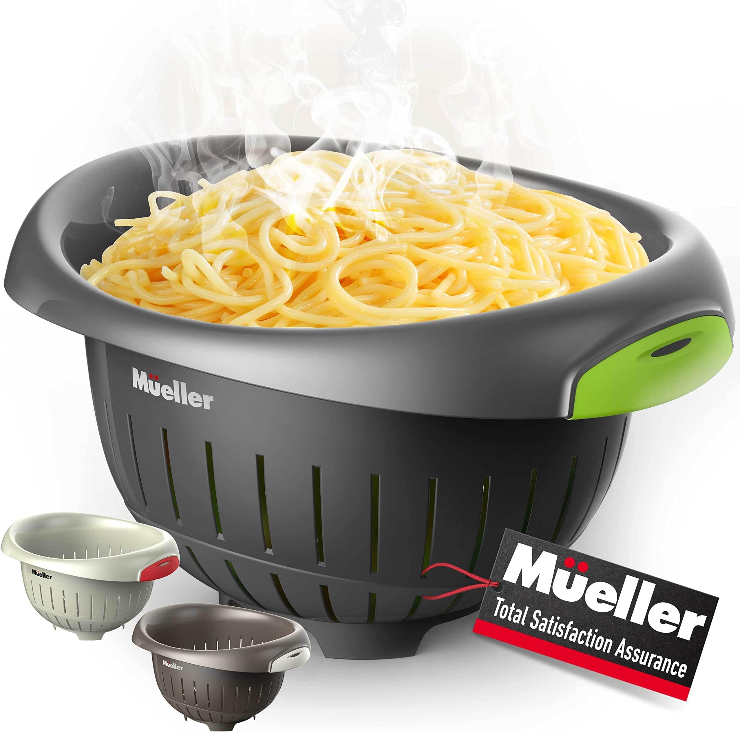 Amazon.com: Chef Craft Select Plastic Deep Colander, 11x5 inch 5 quart ...