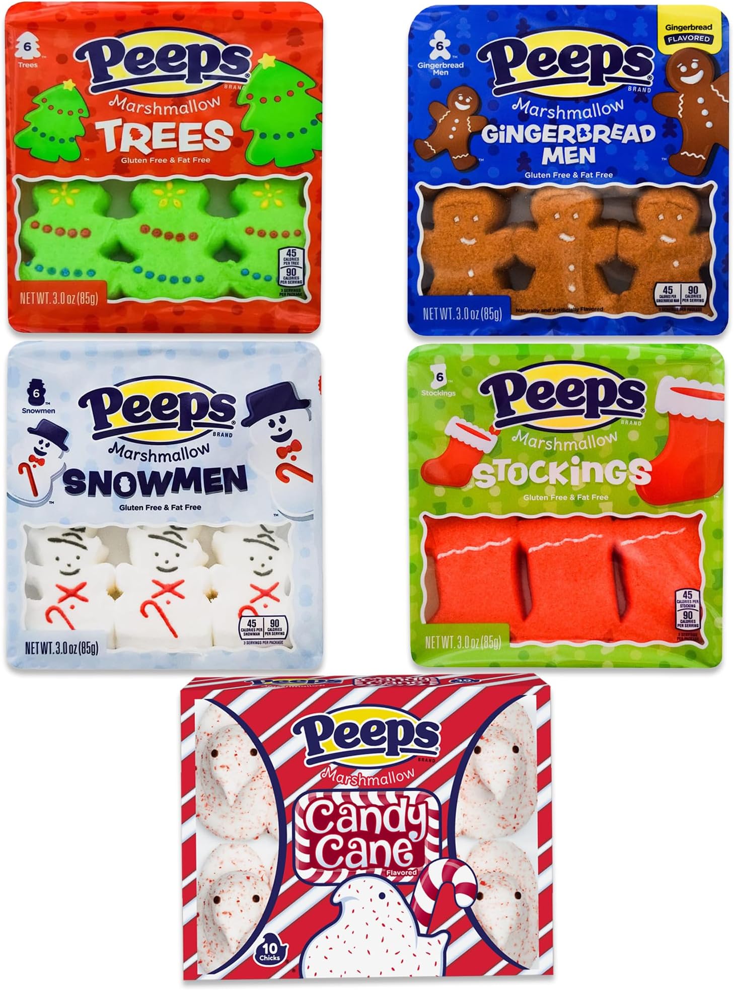 Amazon.com : Peeps Marshmallow Hot Tamales Fierce Cinnamon Flavored ...