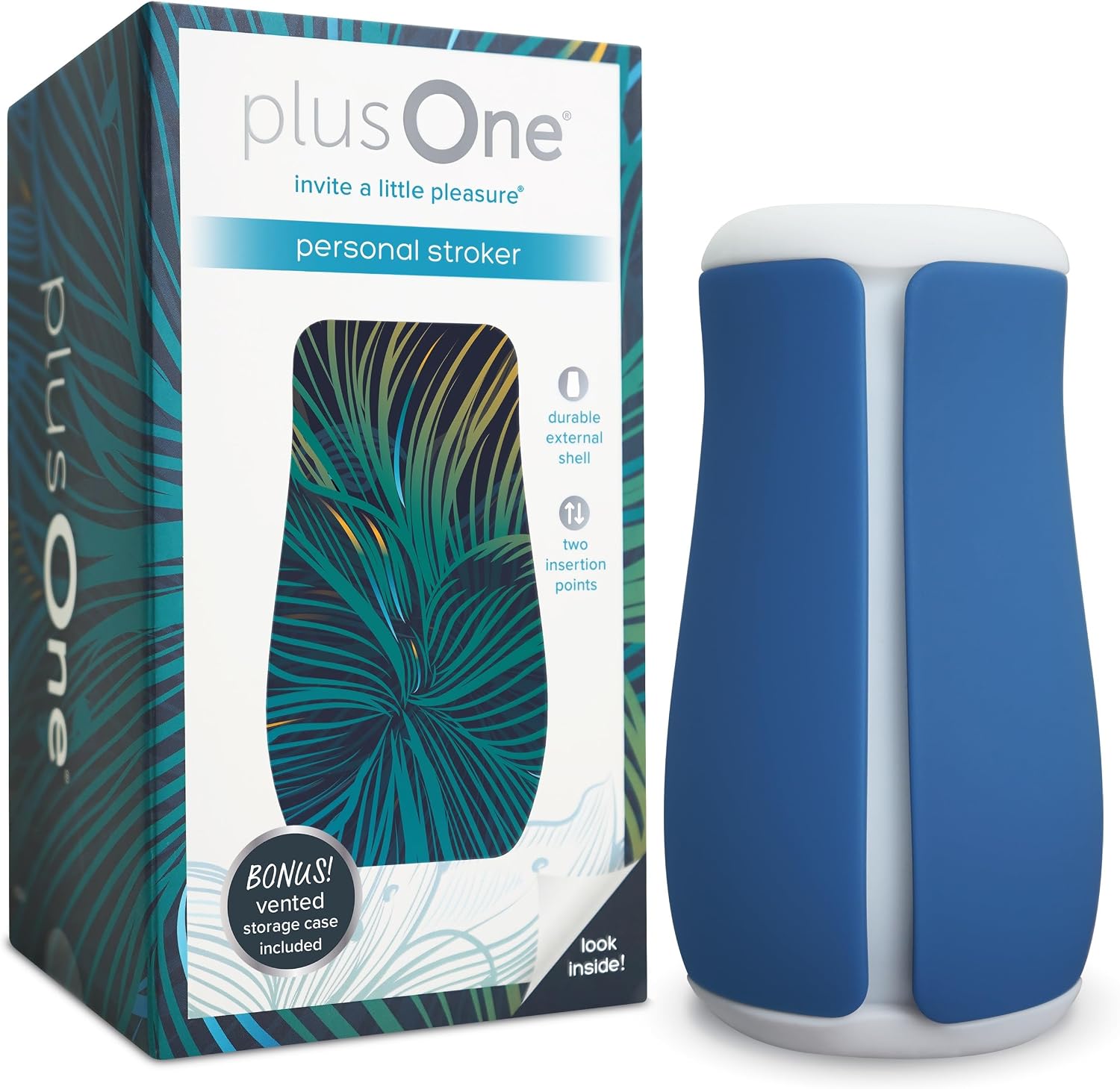 Amazon.com: plusOne Penis Stroker Sex Toy for Men, Realistic Skin-Like ...
