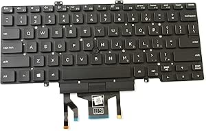 Amazon.com: 3J9FC Latitude 5400 Genuine US Keyboard : Electronics