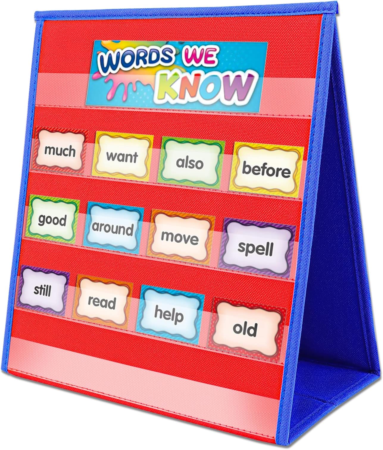 Amazon.com: PDX Reading Specialist Multipurpose Table Top Pocket Chart ...