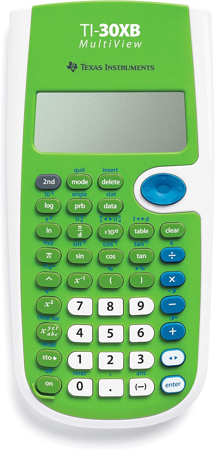 TI Scientific Calculator TI-30XB Multiview Scientific Calculator ...
