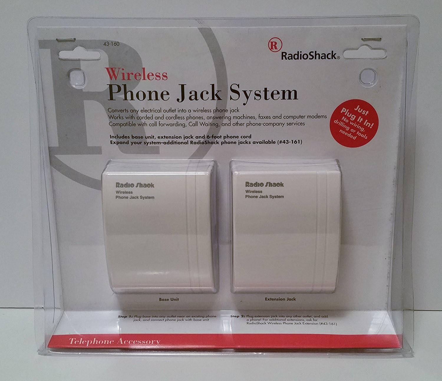 Radio Shack Wireless Phone Jack System : Amazon.ca: Electronics