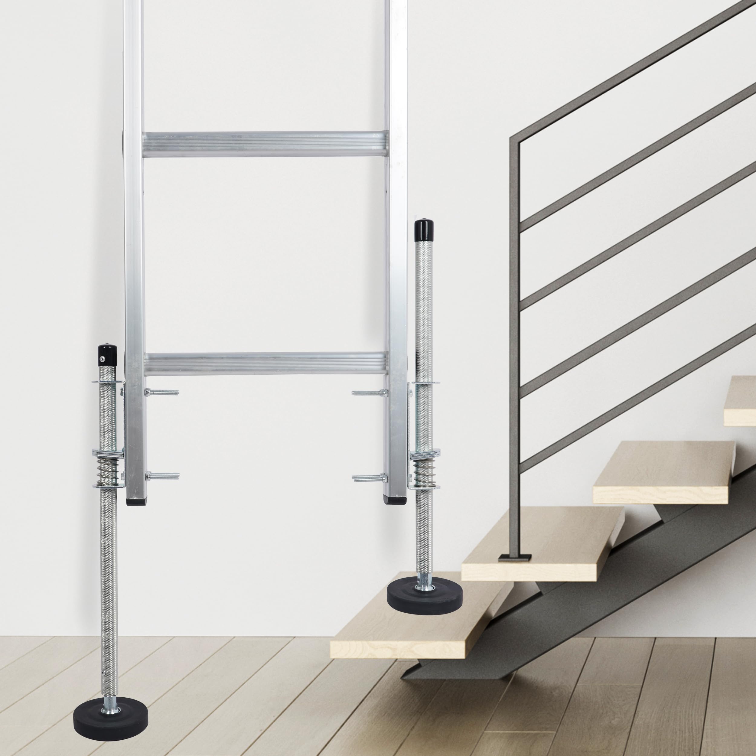 Ladder Extensions For Stairs Lyte DIY Double Extension Ladder