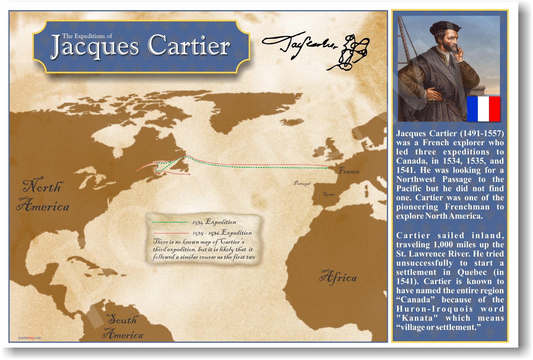 O Explorador De Jacques Cartier Today In History June 9 | Library Of