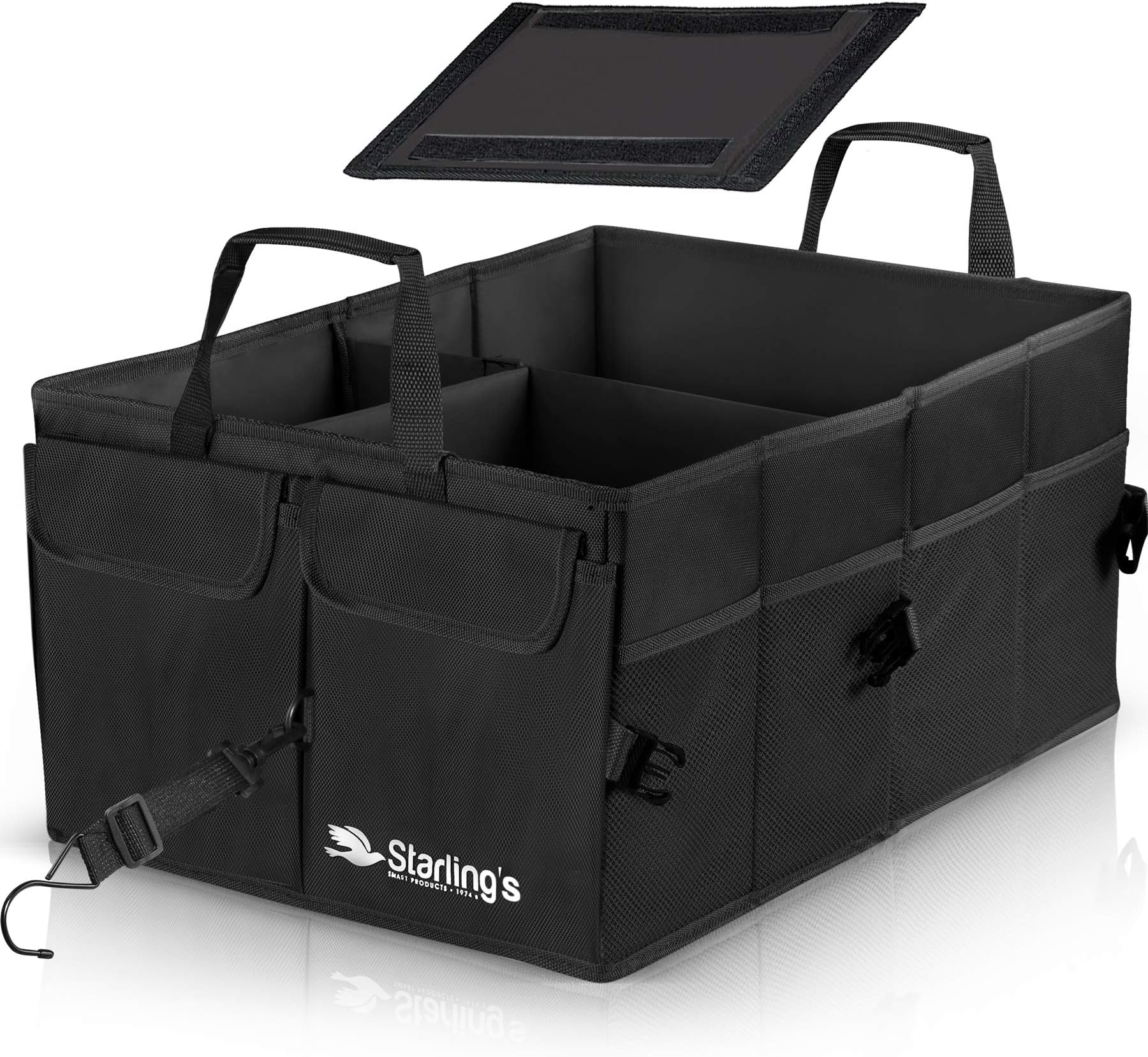 Amazon.com: Starling's Car Trunk Organizer - Super Strong, Foldable ...