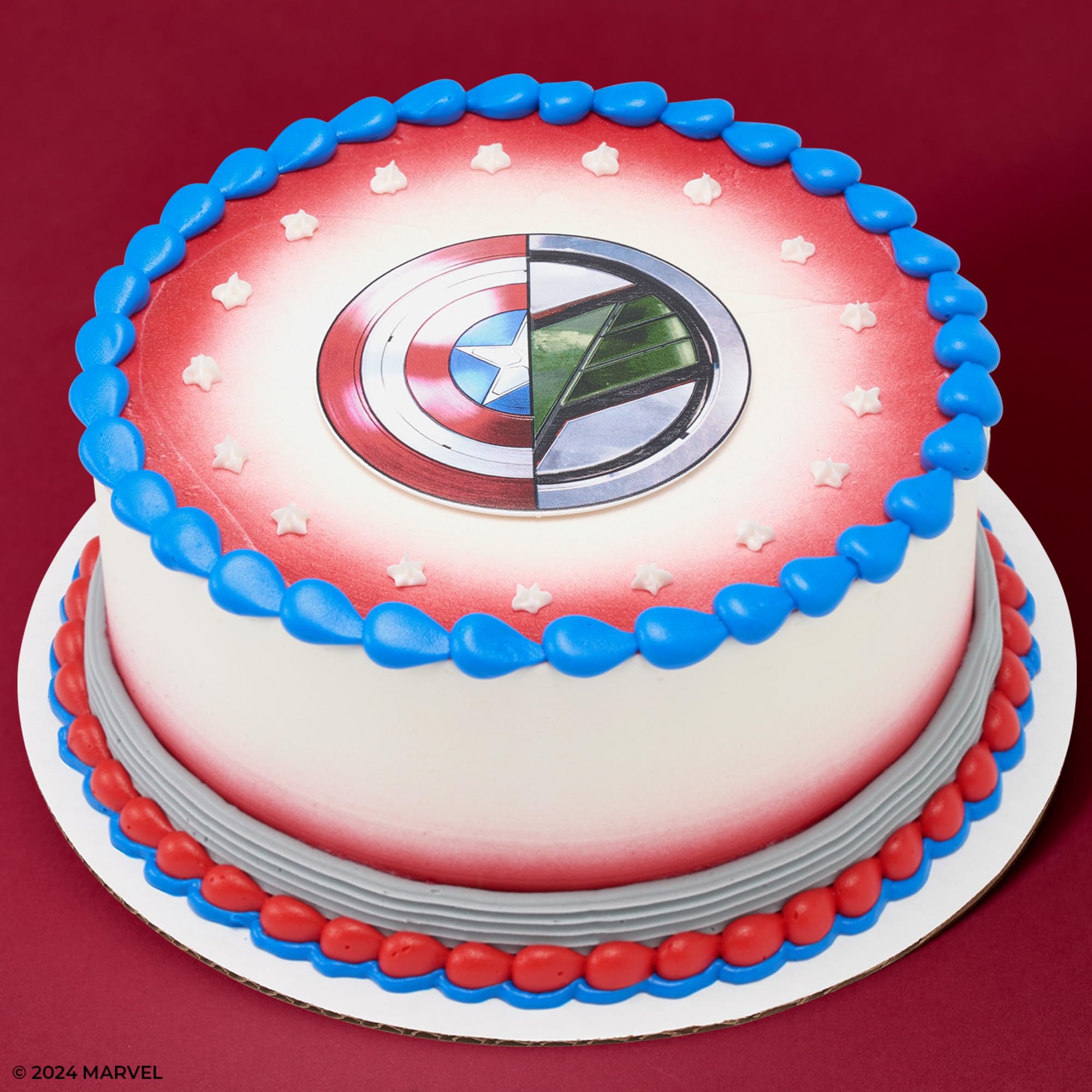 Snapklik.com : Marvel Studios Captain America: Brave New World Cake Topper