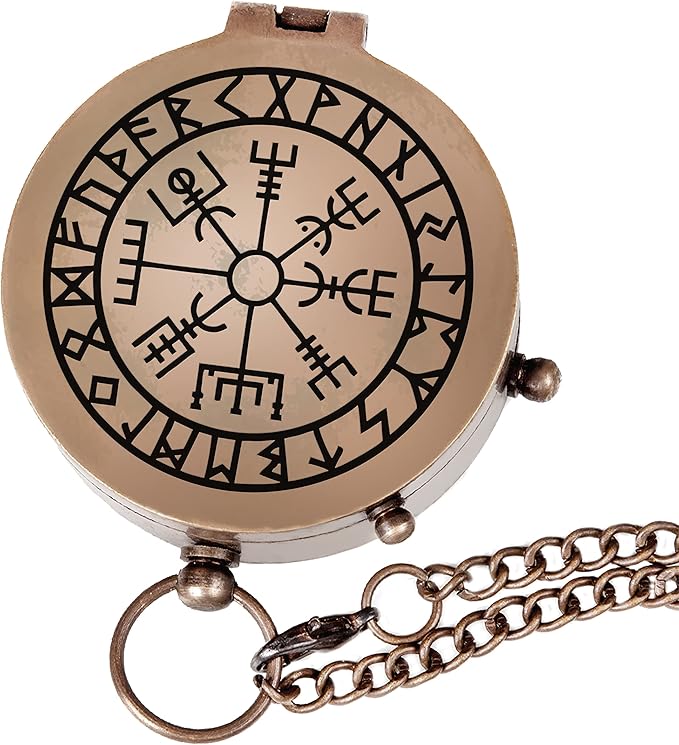 Amazon.com : Personalized Custom Compass (6 Designs) - Nordic Design ...