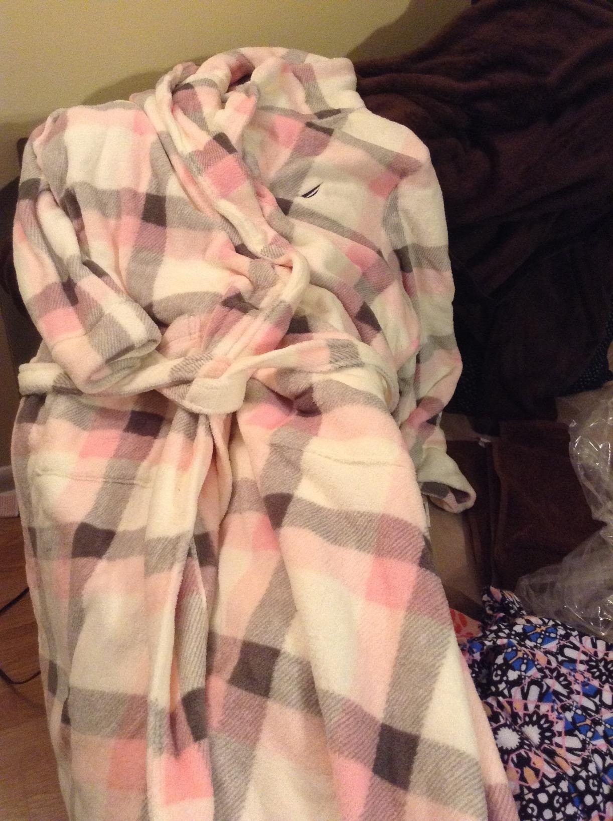 Nautica Sleepwear Women's Plus-Size Plush Robe, Whitecap Plaid, 2X at ...