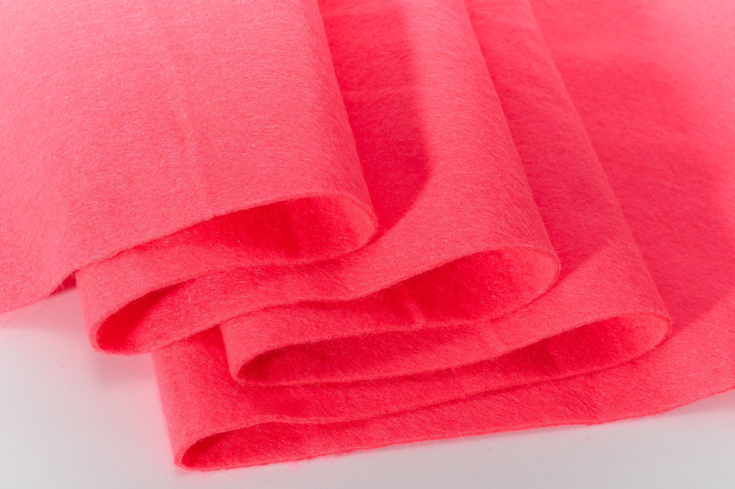 Snapklik.com : Hot Pink Felt Fabric 18" X 36" /1.6mm Thick Soft Craft ...
