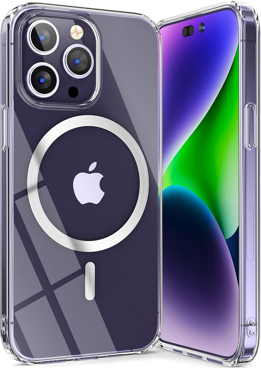 Amazon.com: TORU MX Slim for iPhone 14 Pro Case Clear Compatible with ...