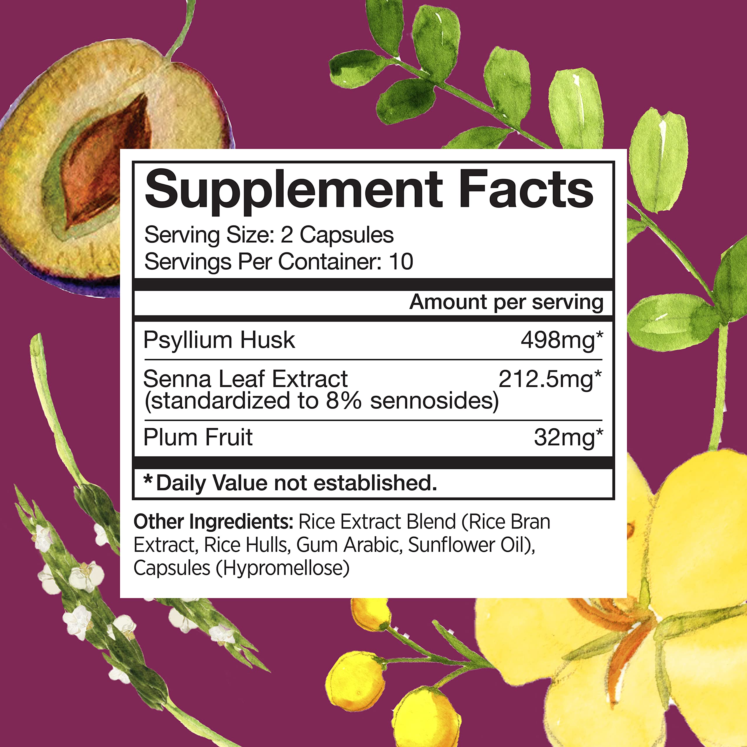 Snapklik.com : Constipation Relief Capsules, Botanical Herbal Laxative ...