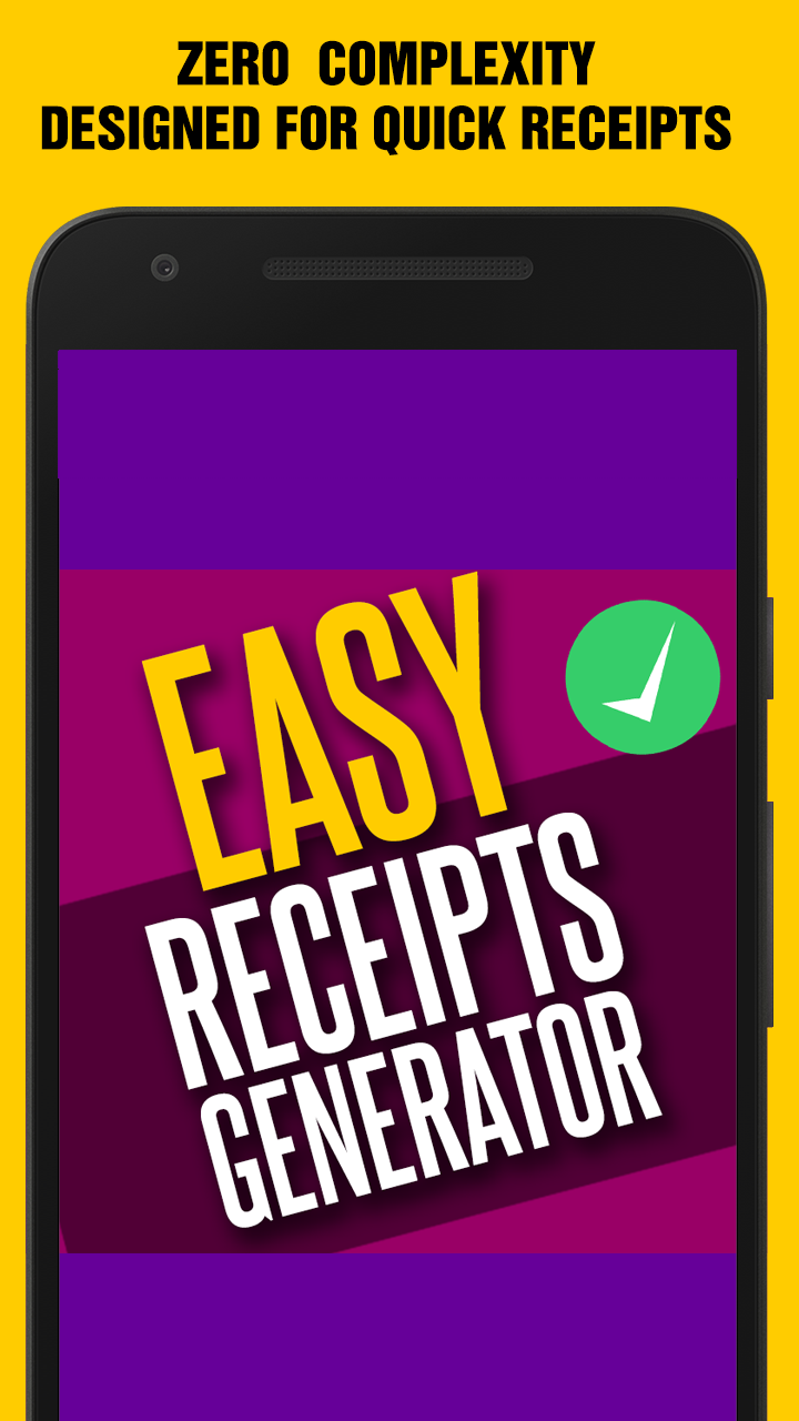 Easy Receipts Generator, Receipt & Invoice Maker - App on Amazon Appstore