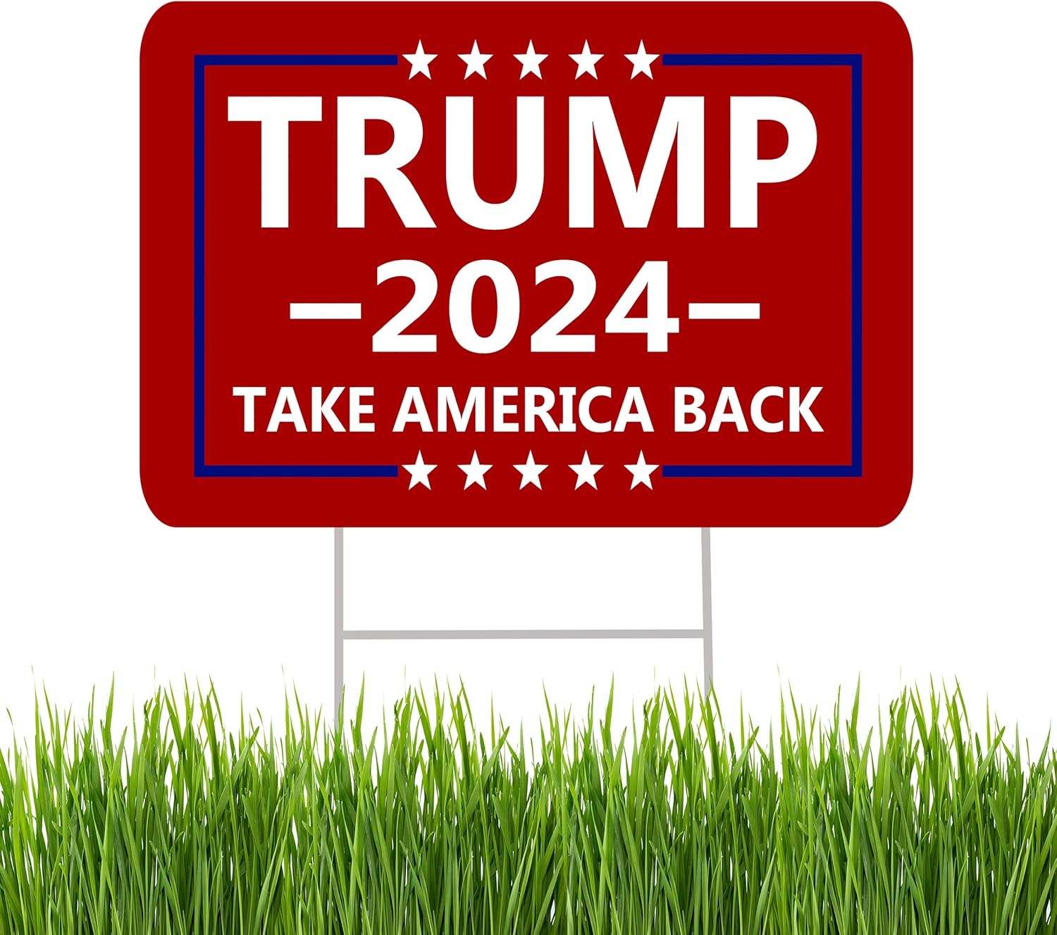 Amazon.com: Rogue River Tactical 2024 Take America Back Red Yard Sign ...