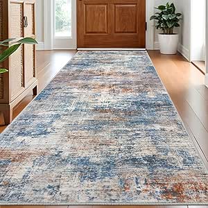 Amazon.com: IOHOUZE Abstract Runner Rug 3x8 Ft Washable Runners for ...