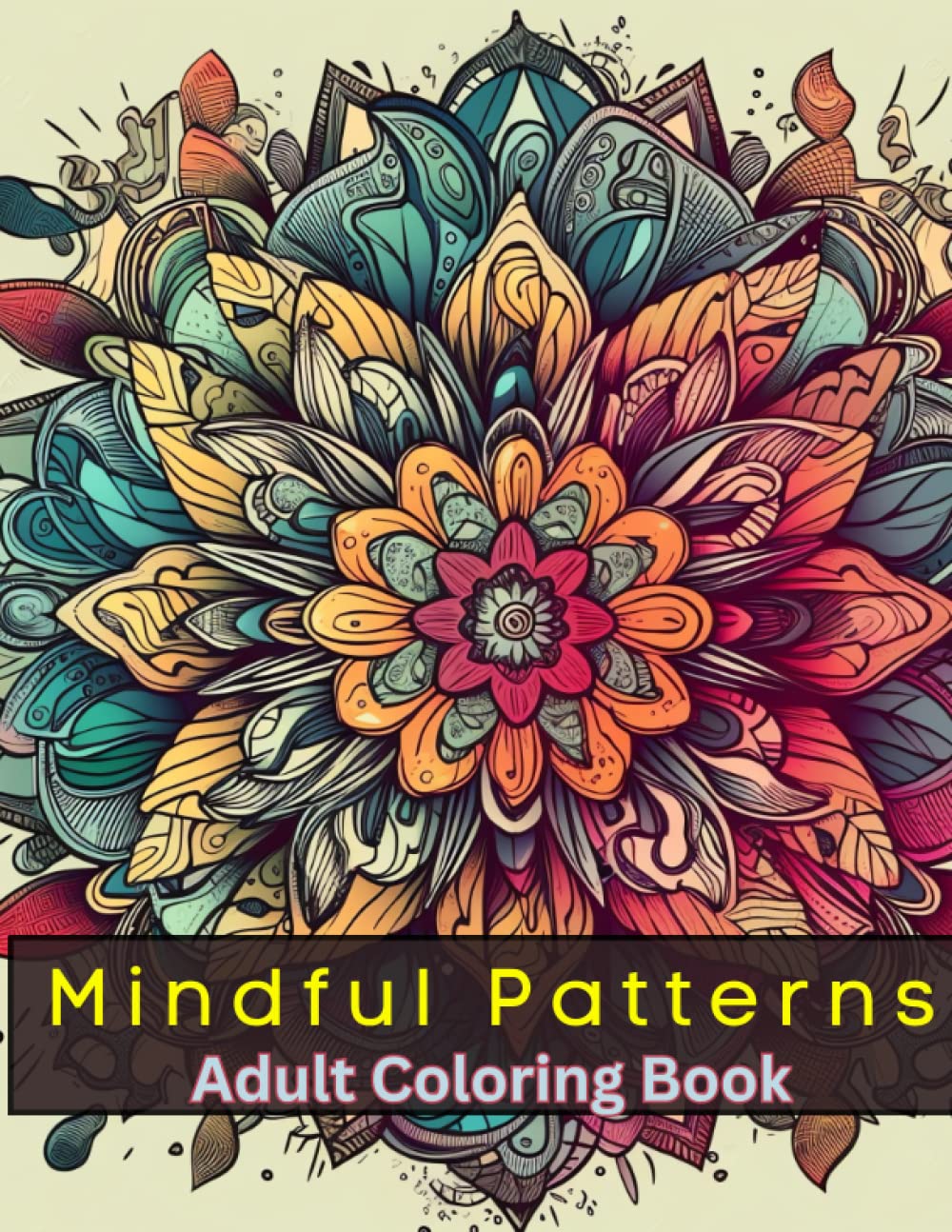 Amazon.com: Mindful Patterns: A Relaxing Adult Coloring Book with Easy and Relieving Mandala ...