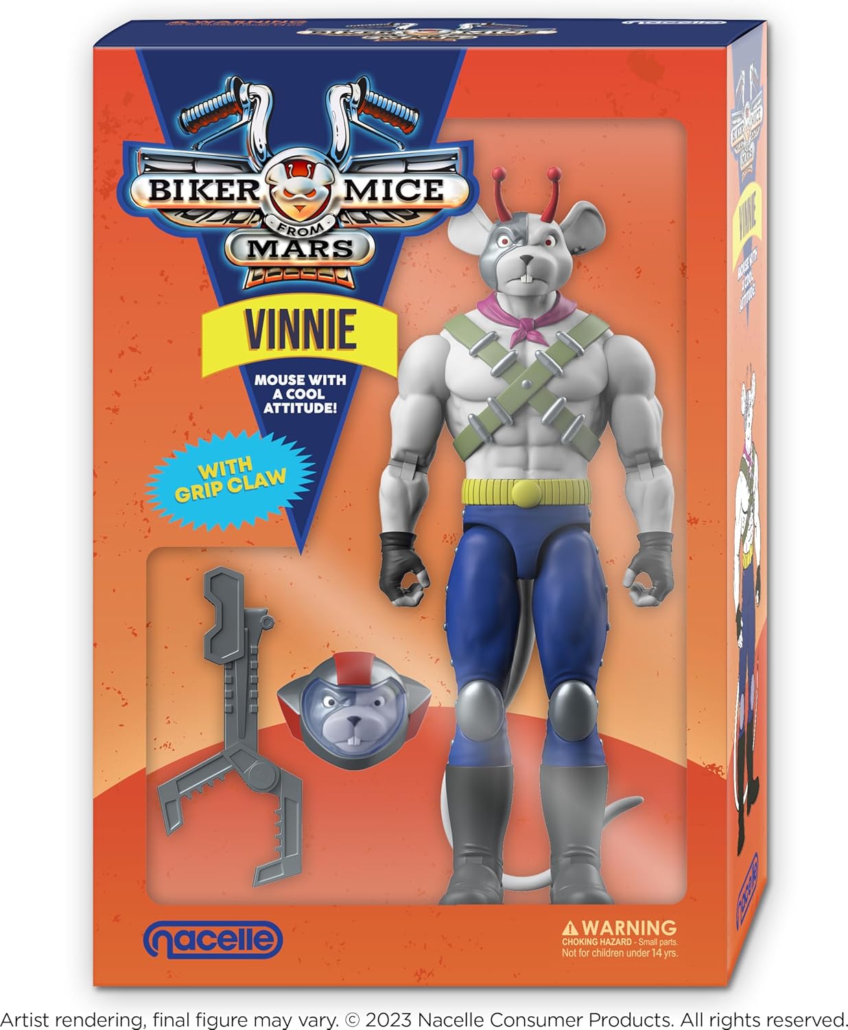 Nacelle Consumer Products Biker Mice from Mars: Vinnie Action Figure ...