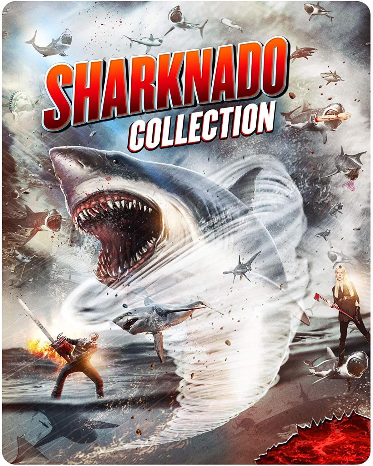 Sharknado 1-6 Complete Collection [Blu-Ray]: DVD et Blu-ray : Amazon.fr