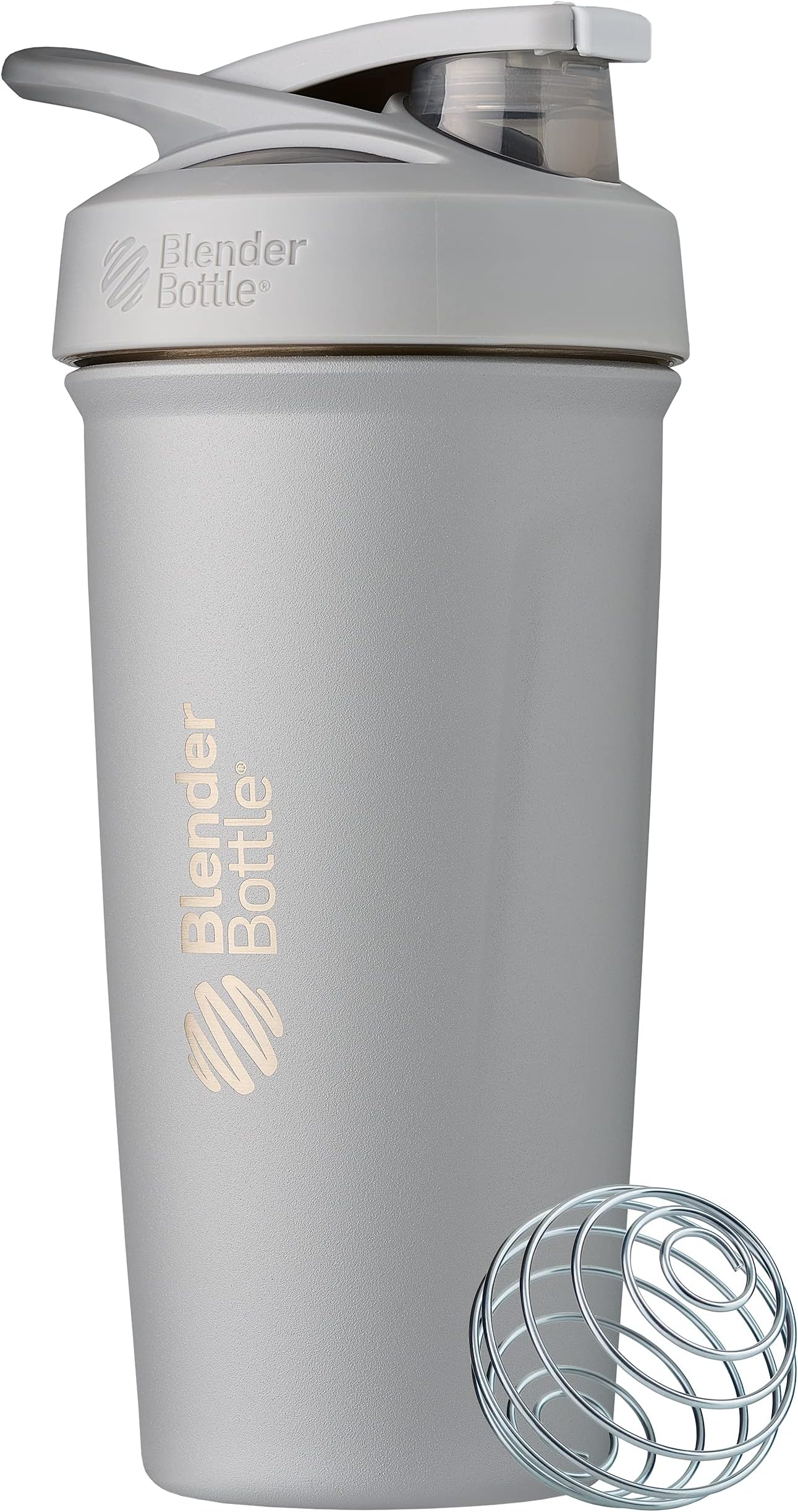 BlenderBottle Strada - Botella de agua aislada de acero inoxidable con ...
