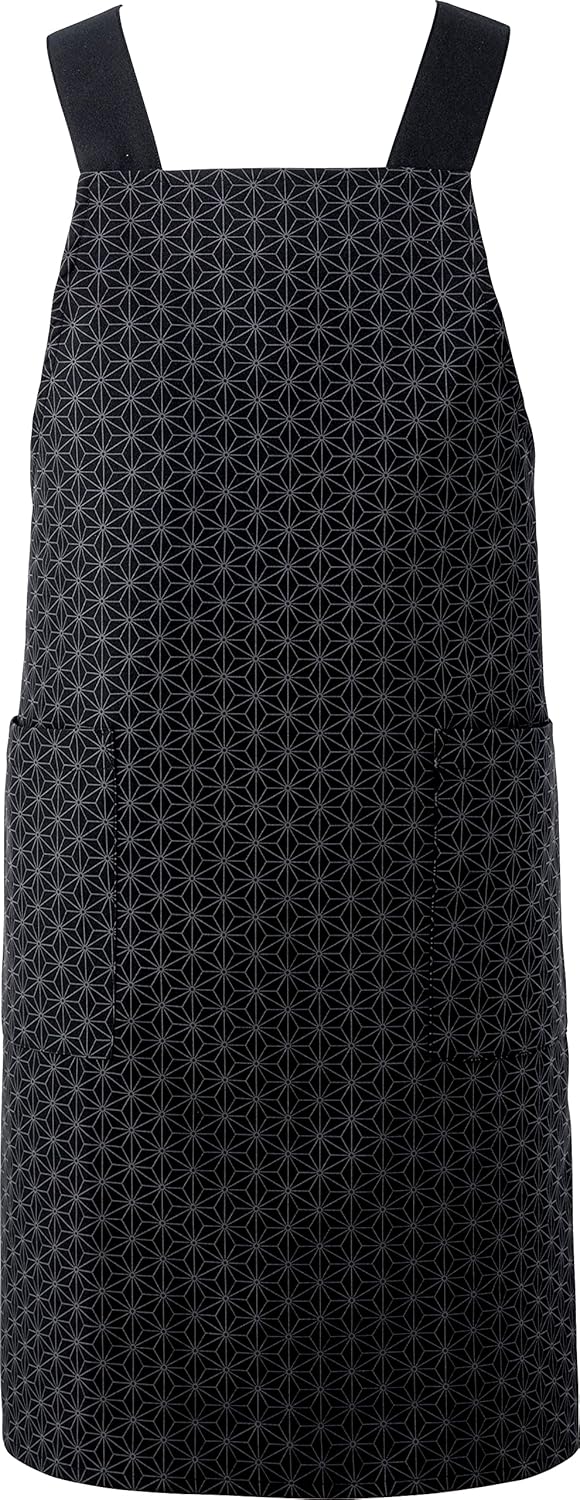 Amazon.co.jp: [アルベ] 胸当てエプロン 【ストレッチ/制電/切子柄】 DN8916 : ホーム＆キッチン