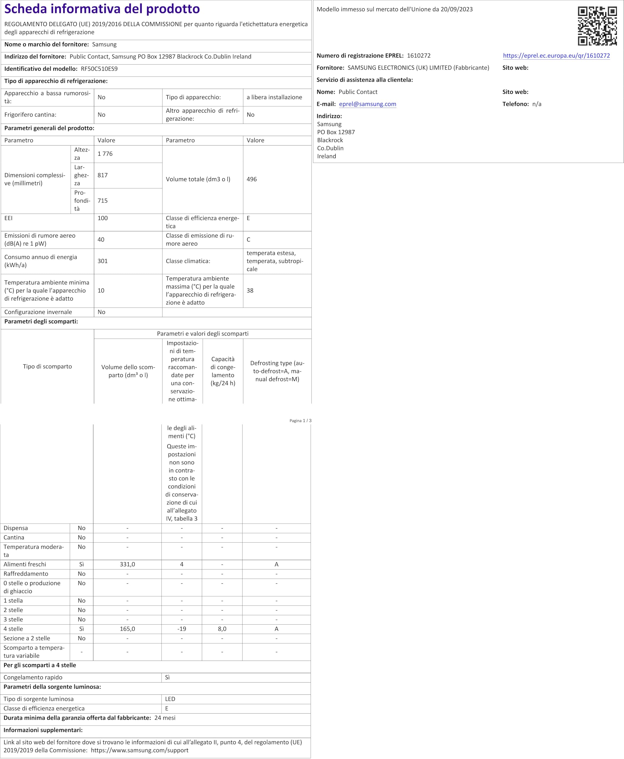 Hisense RF540N4SBF2 French Door Frigorifero Congelatore NoFrostPlus ...