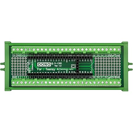 Amazon.com: Terminal Block Breakout Board Module for Teensy 4.1, DIN ...