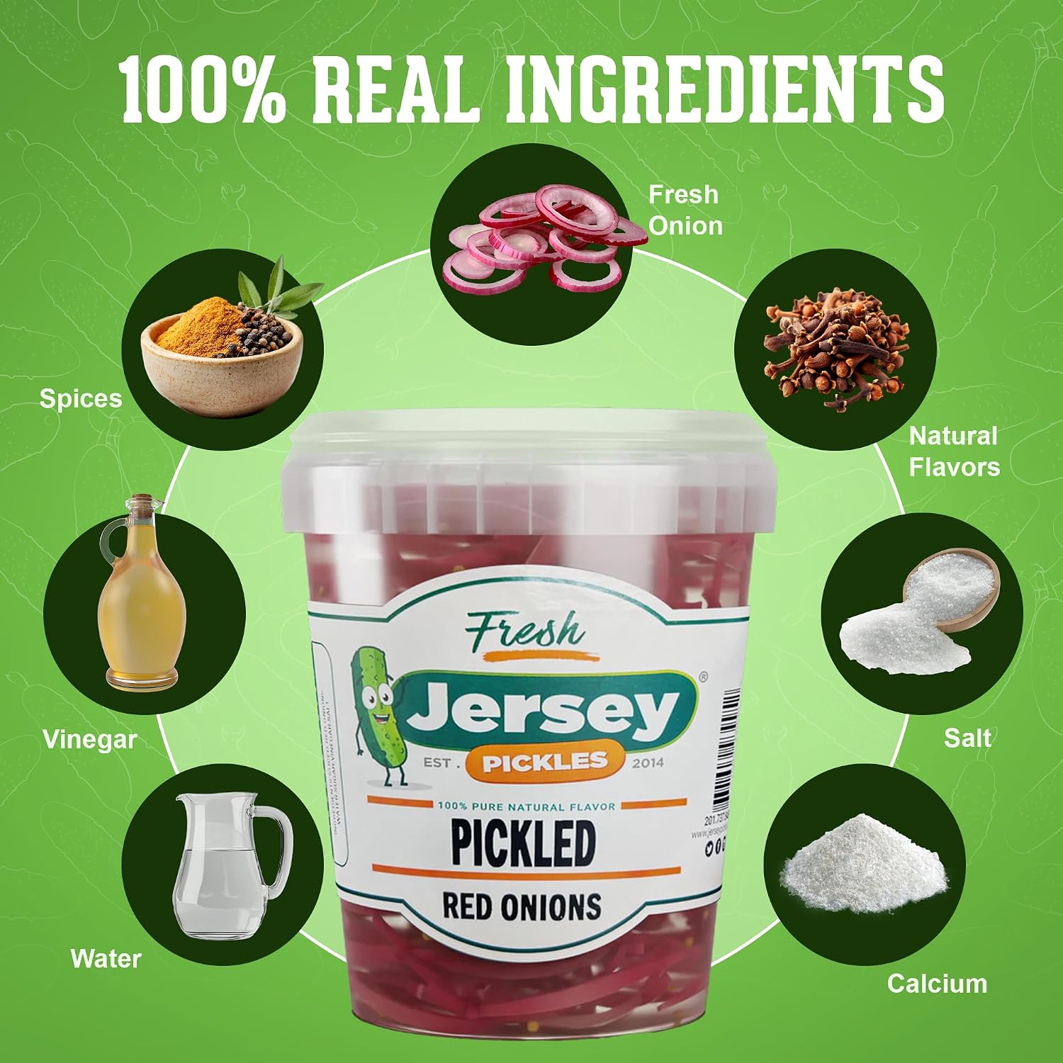 Jersey Pickles - Pickled Red Onions (Quart) – Philippines | Ubuy