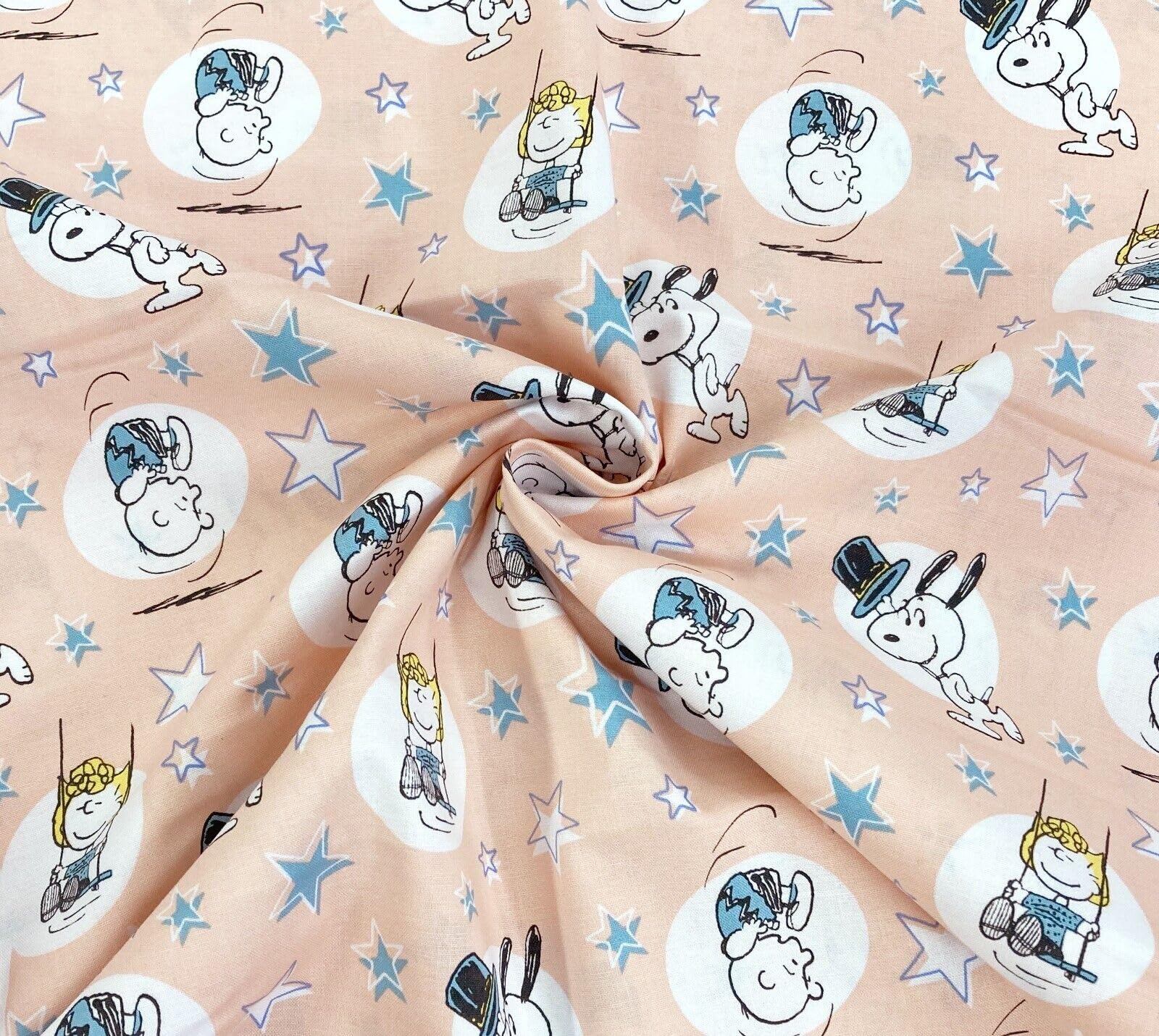 Spotlight Cartoon Fabric