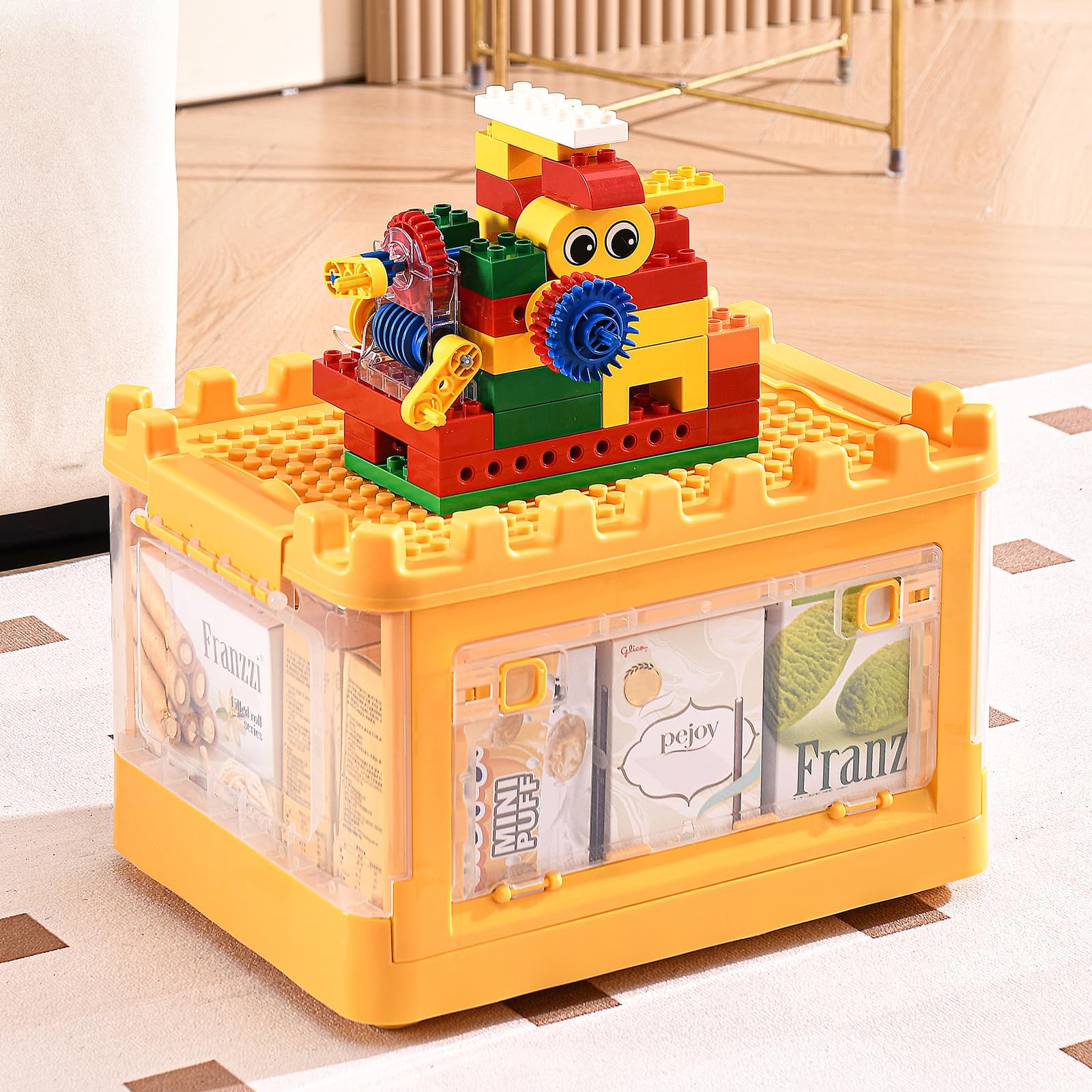 Amazon.com: Plastic Storage Organizer for Lego Box Kids Child Toy ...