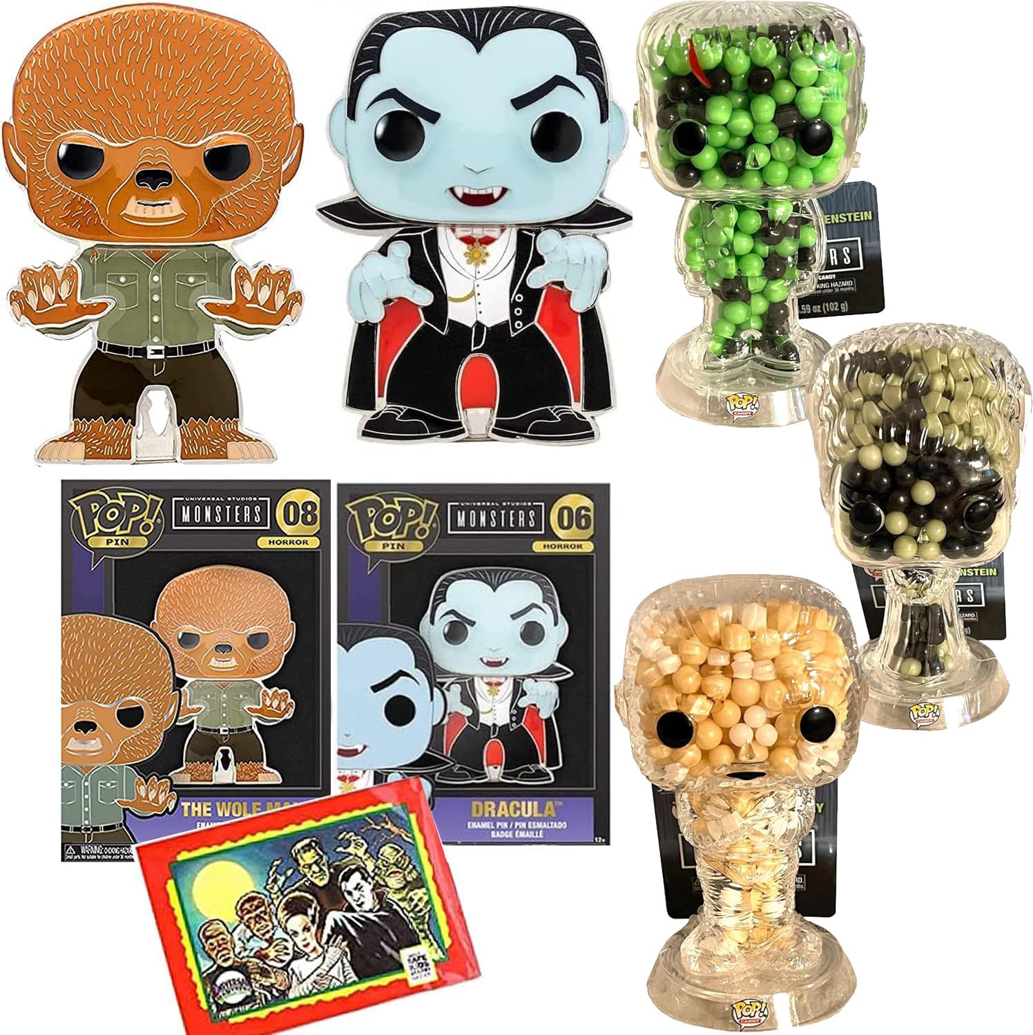 Creep Pack Monsters Classic Universal Mystery Minis Horror Figure Box ...