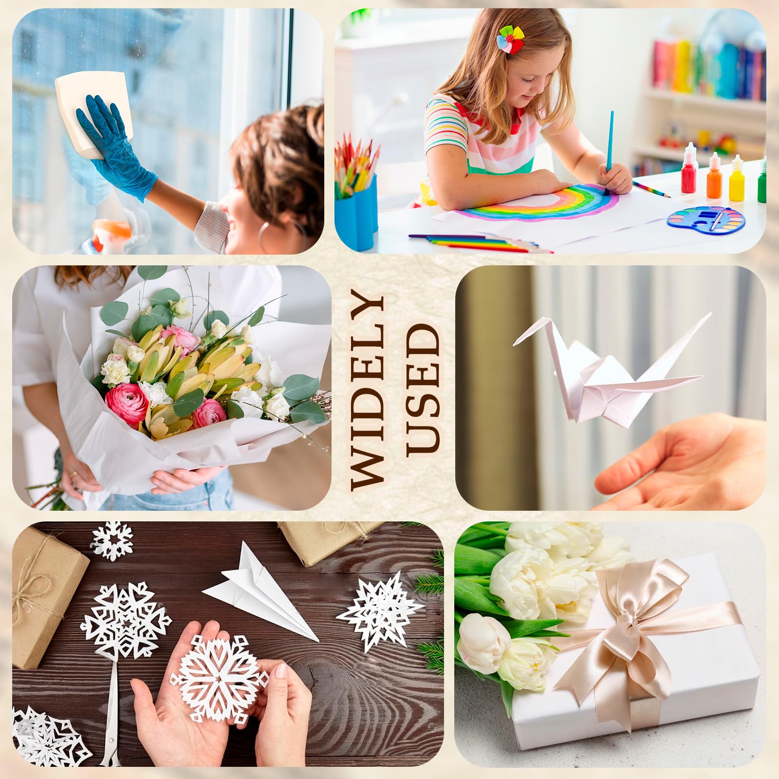 Snapklik.com : 27”x15” 100 Sheet Packing Paper Sheets For Moving ...