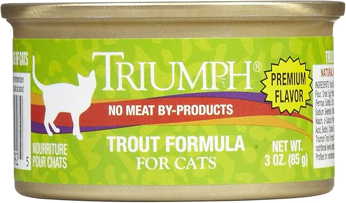 Amazon.com : Canned Trout Cat Food Size: 3-oz, case of 24 : Canned Wet ...
