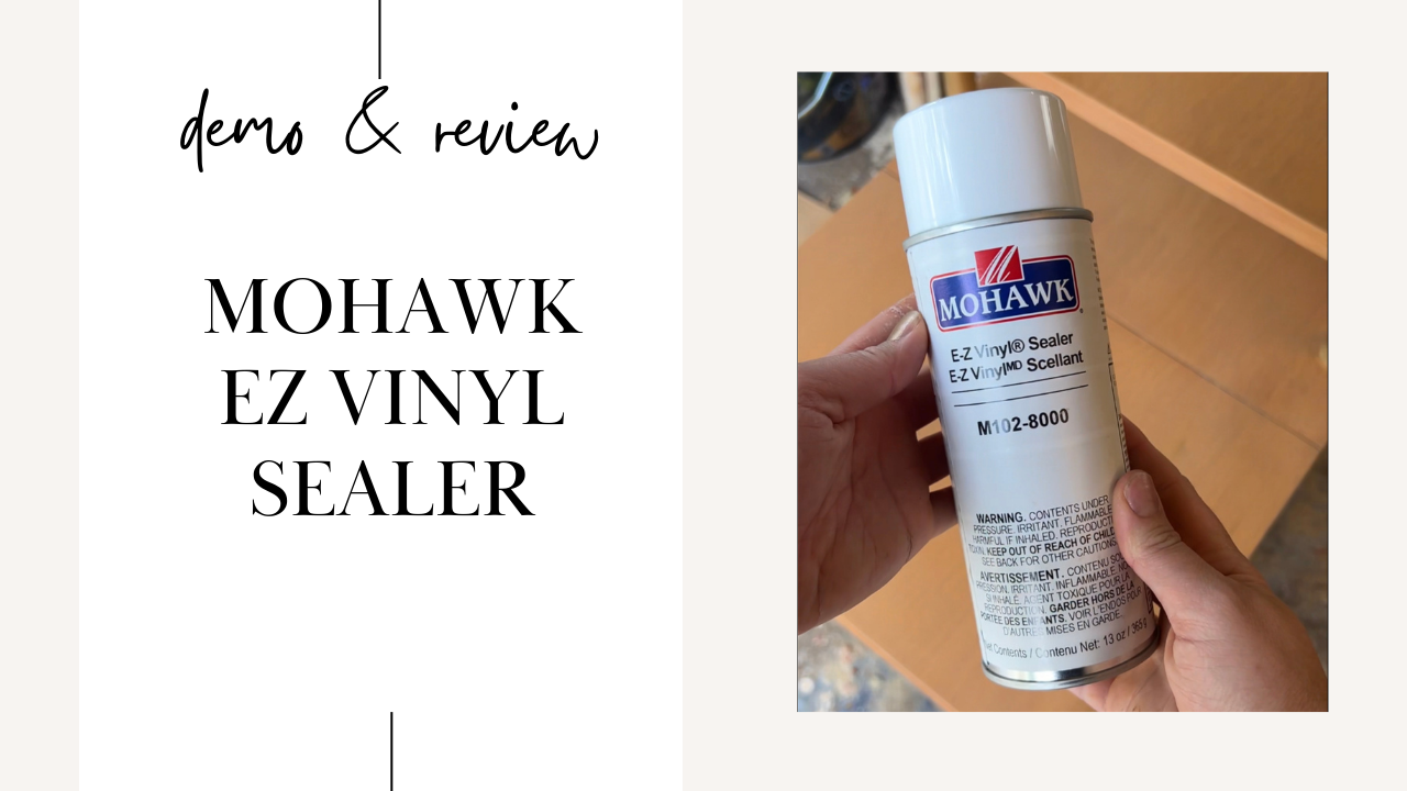 Watch Mohawk EZ Vinyl Sealer - Demo & Review on Amazon Live
