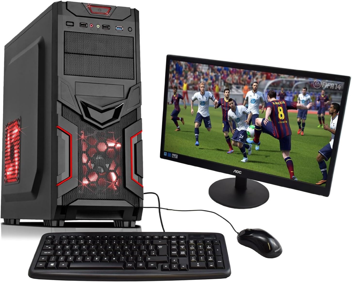 ADMI HOME/OFFICE PC PACKAGE: Versatile Desktop Computer, 21.5 Inch ...