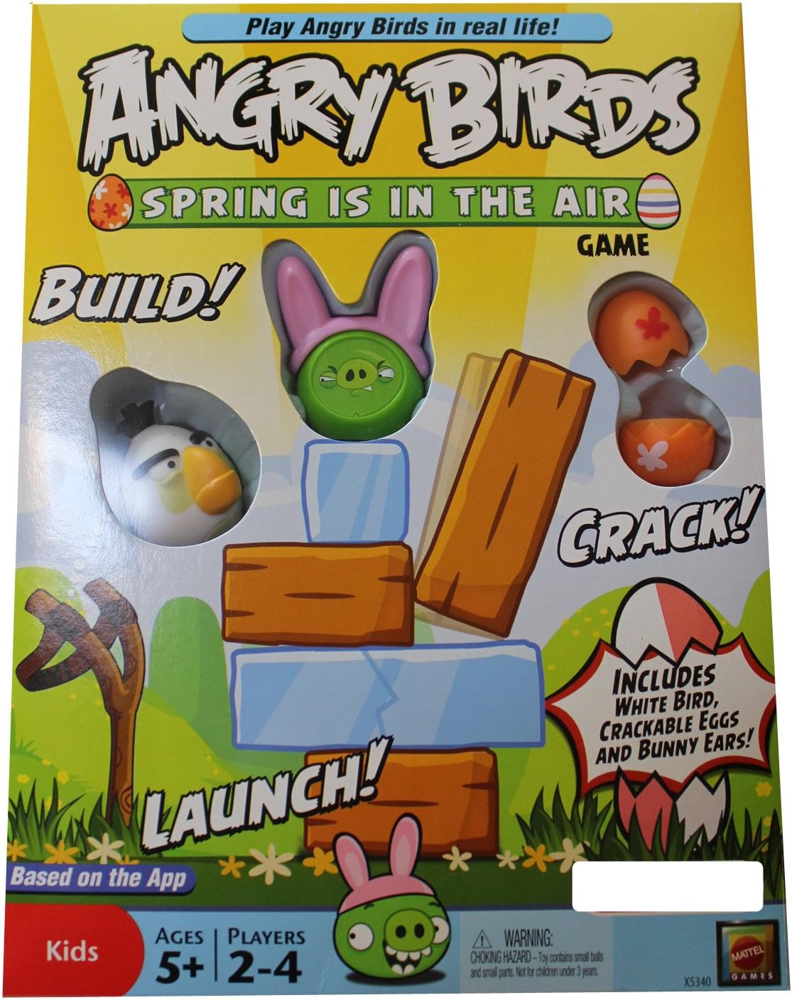 Amazon.com: Mattel Angry Birds Exclusive Board Game Spring is in the ...