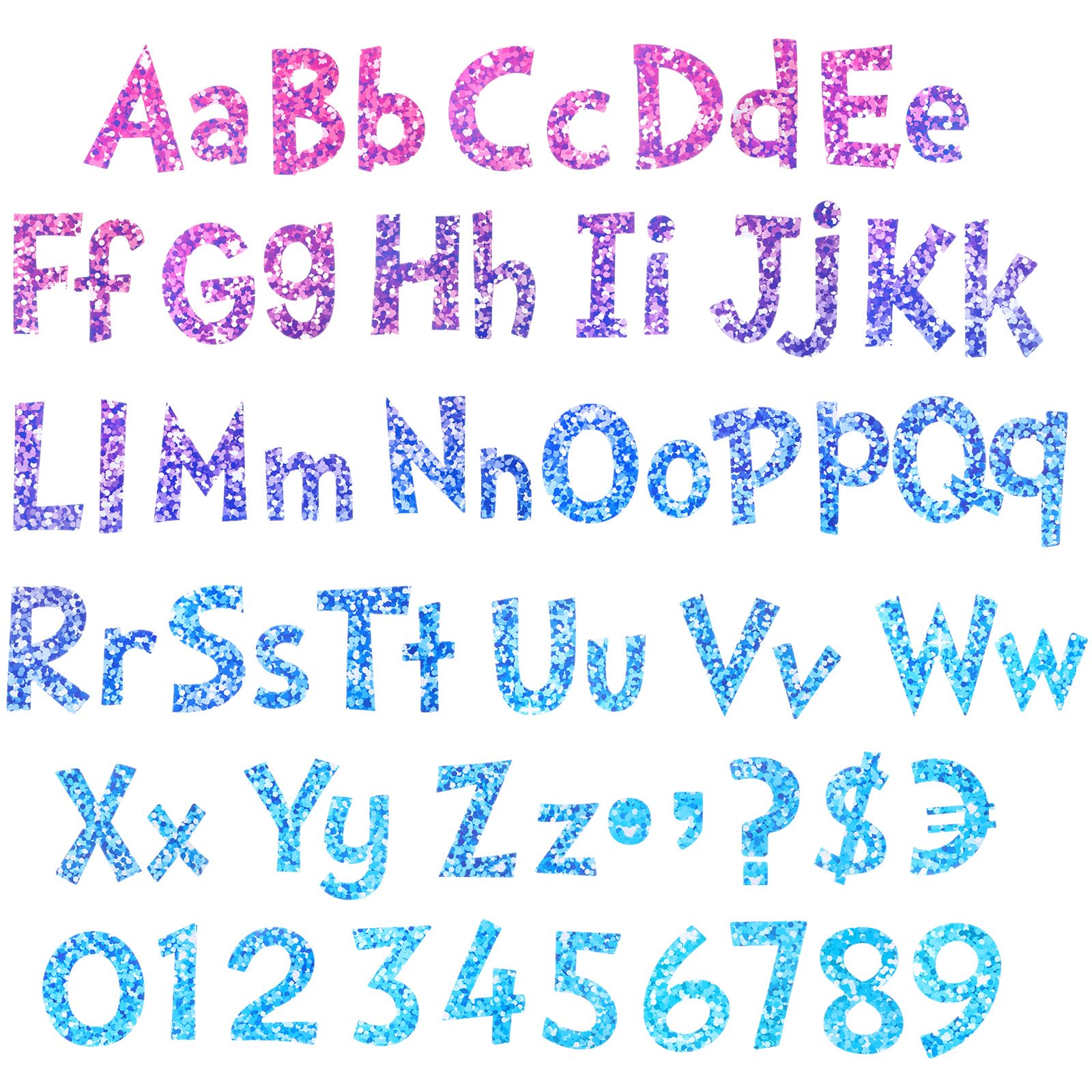 Snapklik.com : Tenare 134 Pieces 5 Inch Bulletin Board Letters Alphabet ...